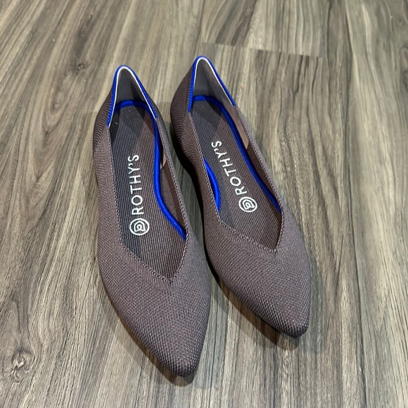 Rothy's | Shoes | New Rothys Sz 6 2 The Point Flat Mink Dusty Purple ...